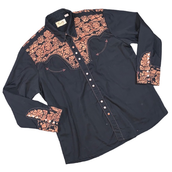 Scully | Shirts | Scully Vintage Western Shirt | Poshmark